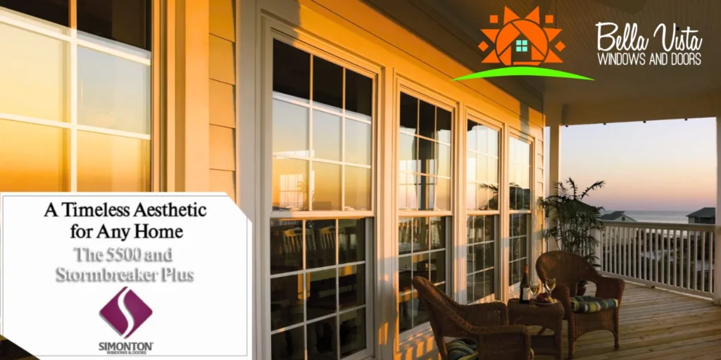 Vinyl Simonton 5500 Series Reflections Double Hung Windows Replacement ...